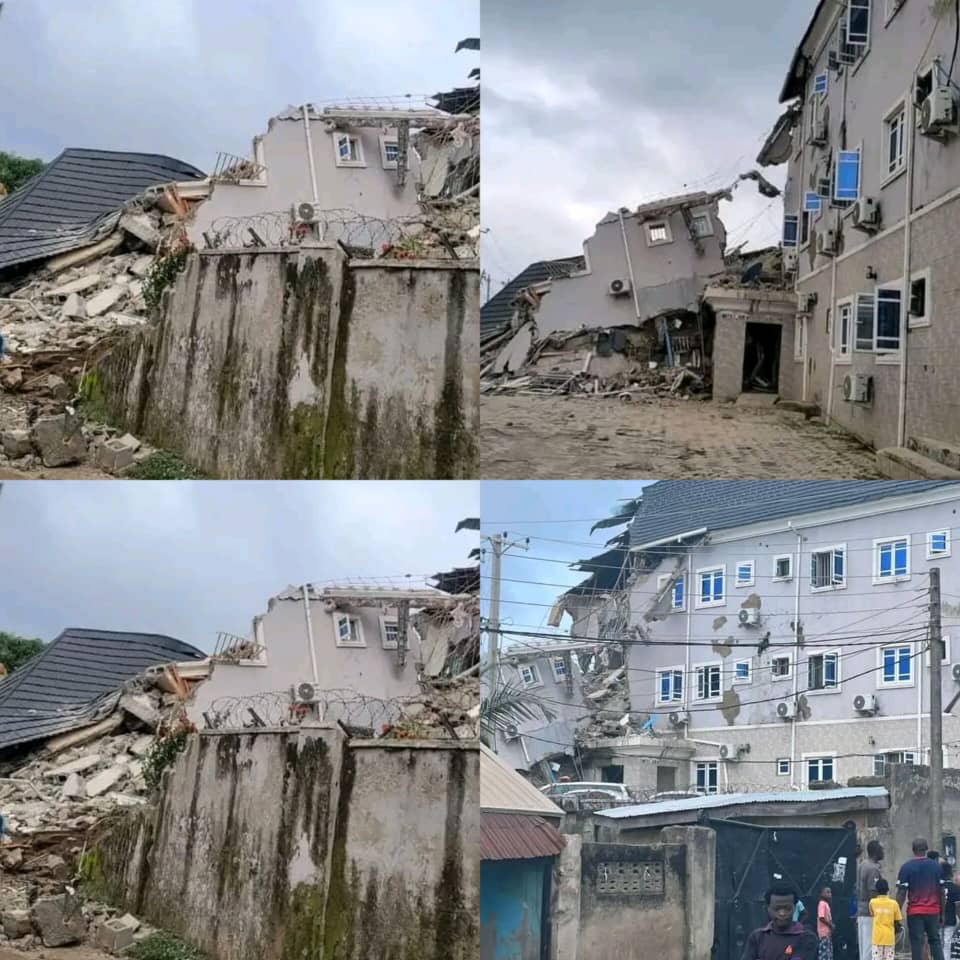 Breaking: Many trapped as Abuja building collapses [Photos] - News Mirror