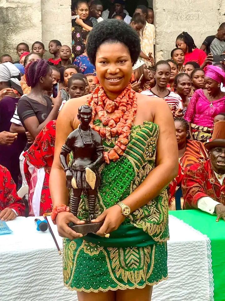 Miss Laura Iyama Crowned Iria Virgin Girl of the Year in Ogu Kingdom ...